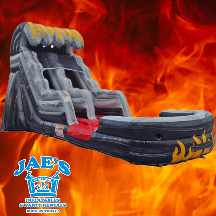 15 ft Flame Water Slide - Jae's Inflatables & Party Rentals LLC ...